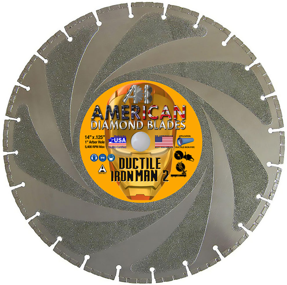 Ductile Iron Man Supreme Series Diamond Blade – The official American ...